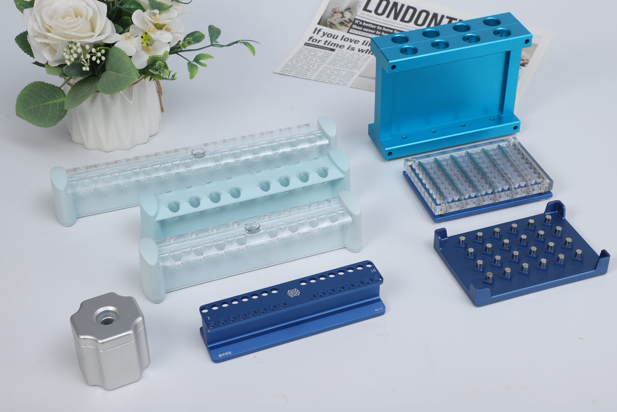 China Sales Champion Magnetic bead separation rack Customized magnetic ...